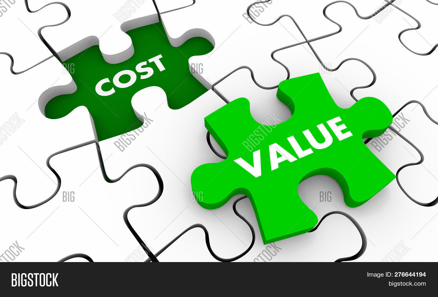 Value Vs Cost Return Image & Photo (Free Trial) | Bigstock
