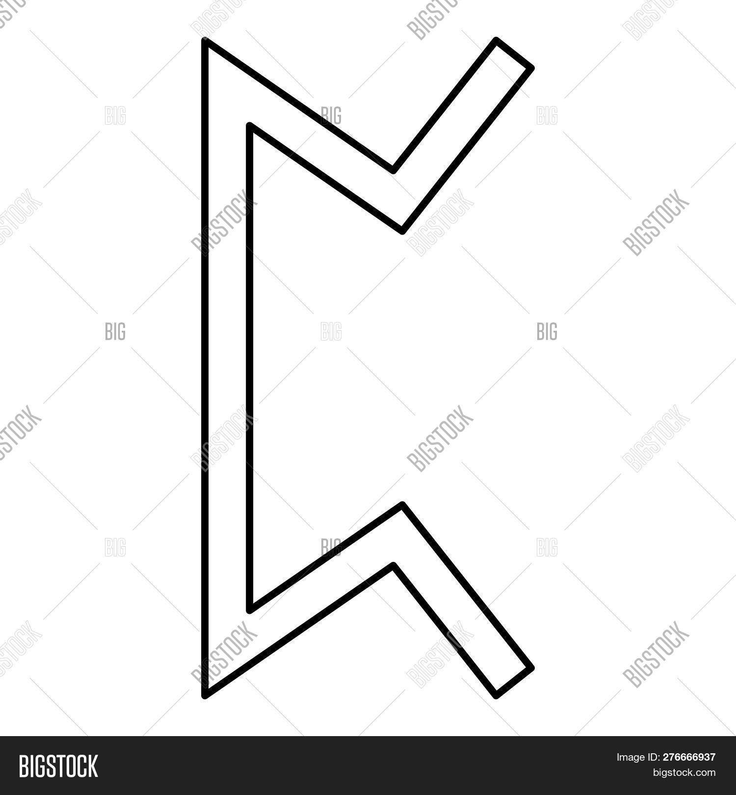 Perth Rune Pertho Vector & Photo (Free Trial) | Bigstock