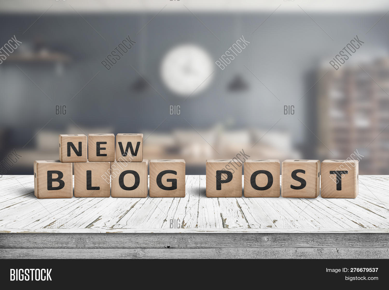 New Blog Post Sign On Image & Photo (Free Trial) | Bigstock