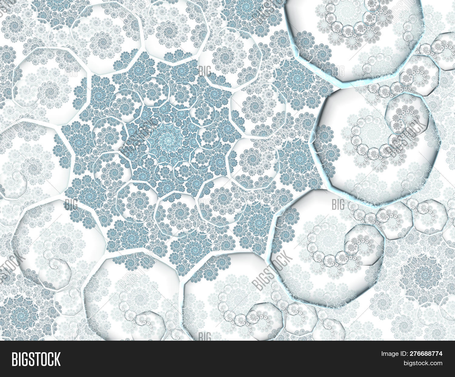Fractal Snow Flakes. Image & Photo (Free Trial) | Bigstock