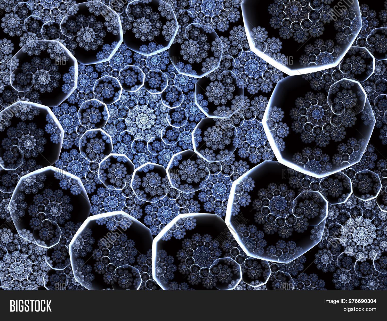 Fractal Snow Flakes. Image & Photo (Free Trial) | Bigstock
