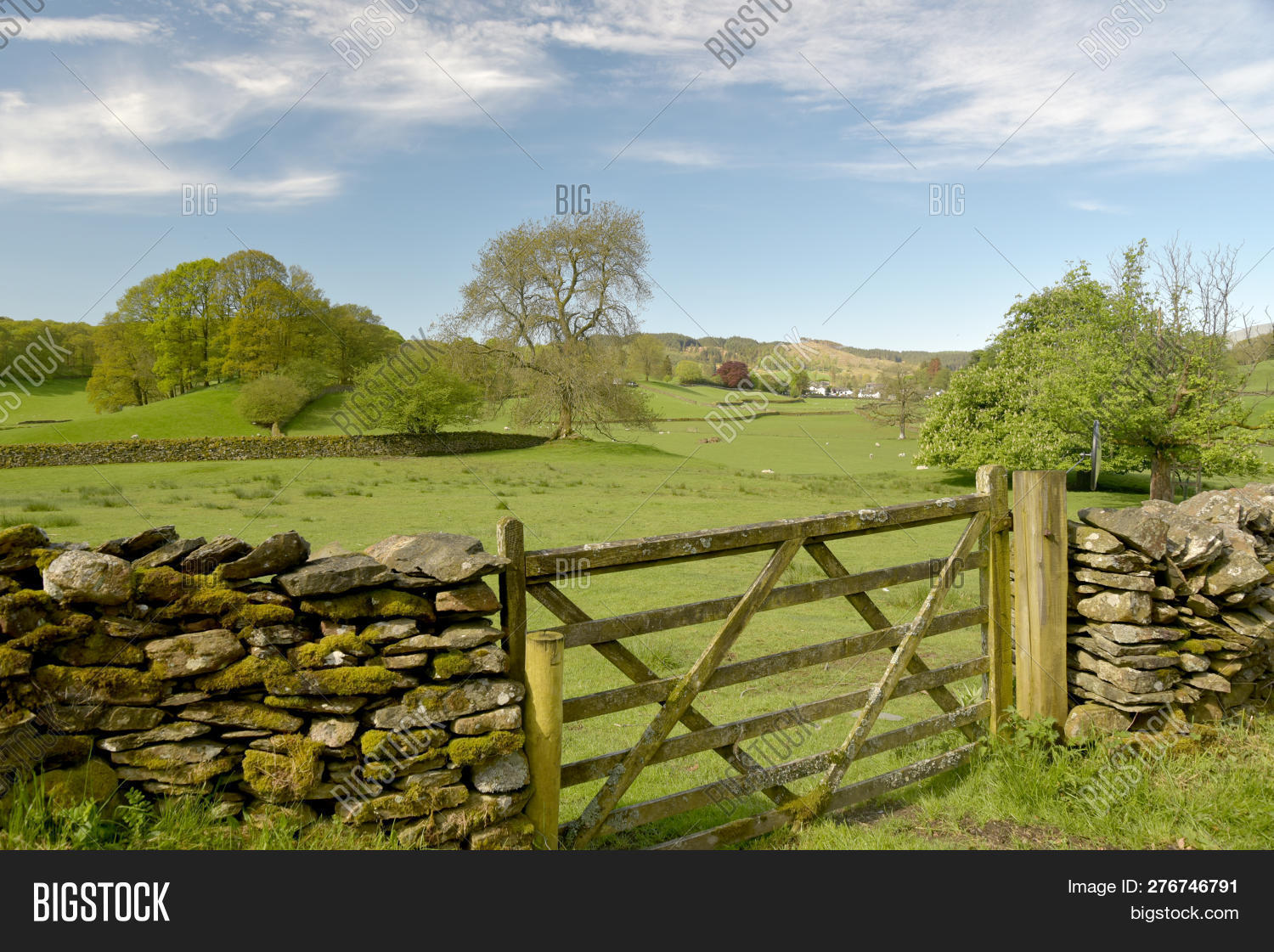 Dry Stone Walls Fields Image & Photo (Free Trial) | Bigstock