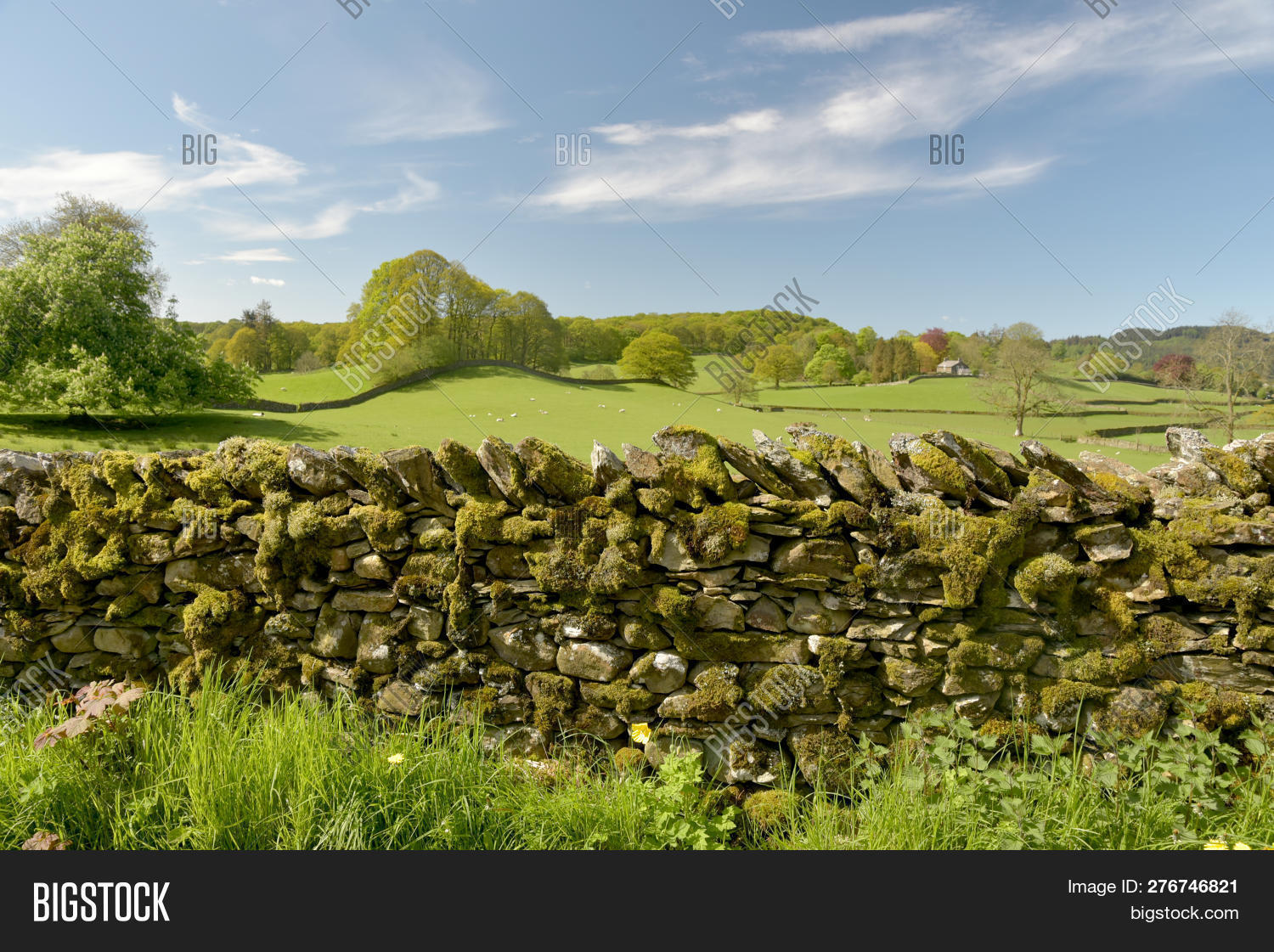 Dry Stone Walls Fields Image & Photo (Free Trial) | Bigstock
