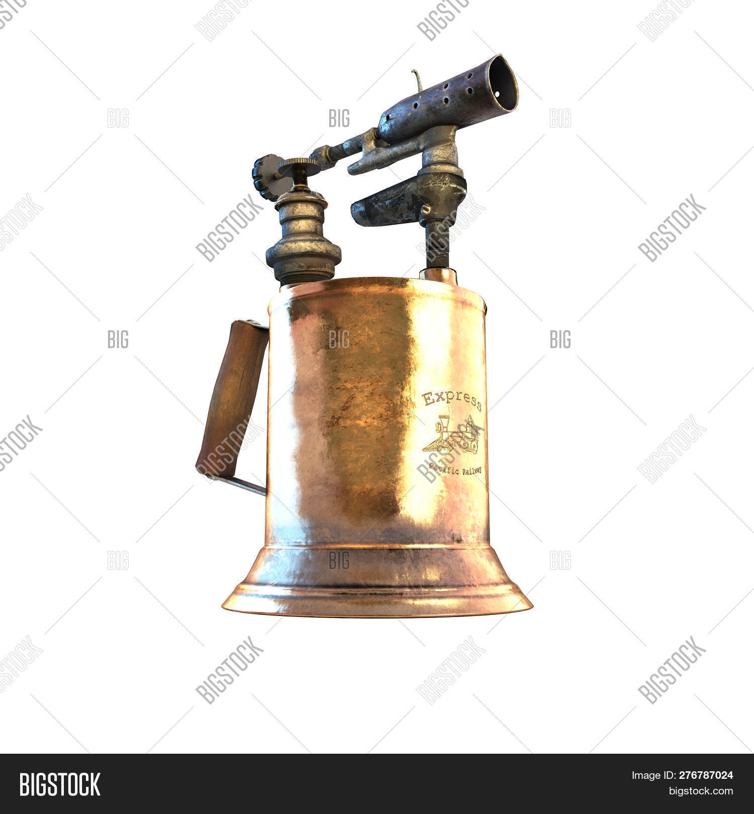 Old Brass Blow Torch Image & Photo (Free Trial) | Bigstock