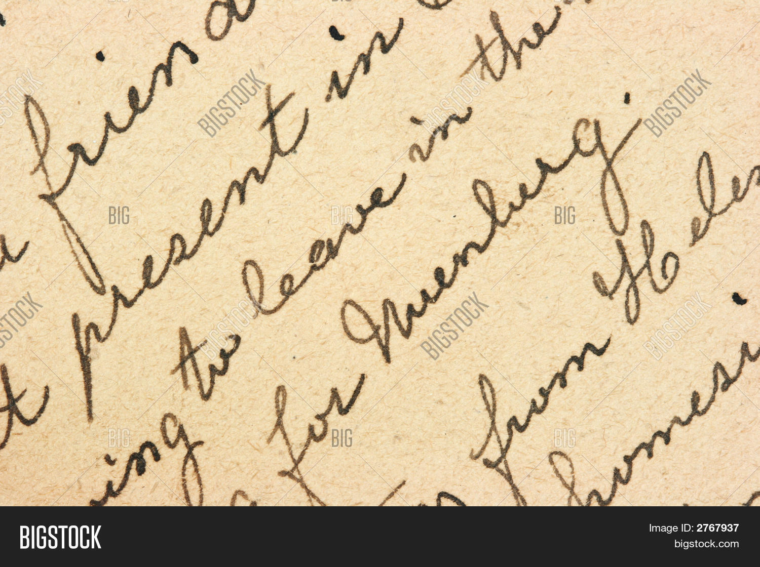 Old Letter Image & Photo (Free Trial) | Bigstock