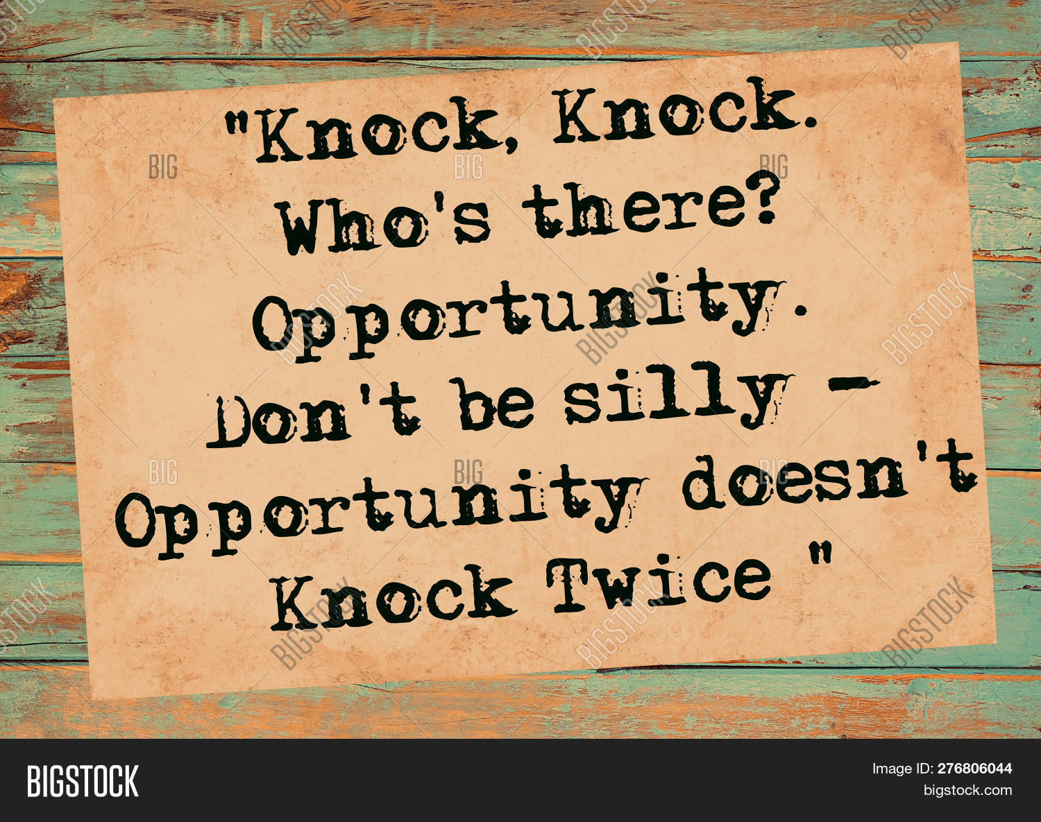 Knock Knock Image & Photo (Free Trial) | Bigstock
