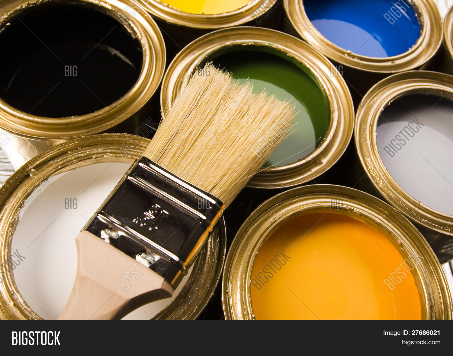 Paint Cans Image & Photo (Free Trial) | Bigstock