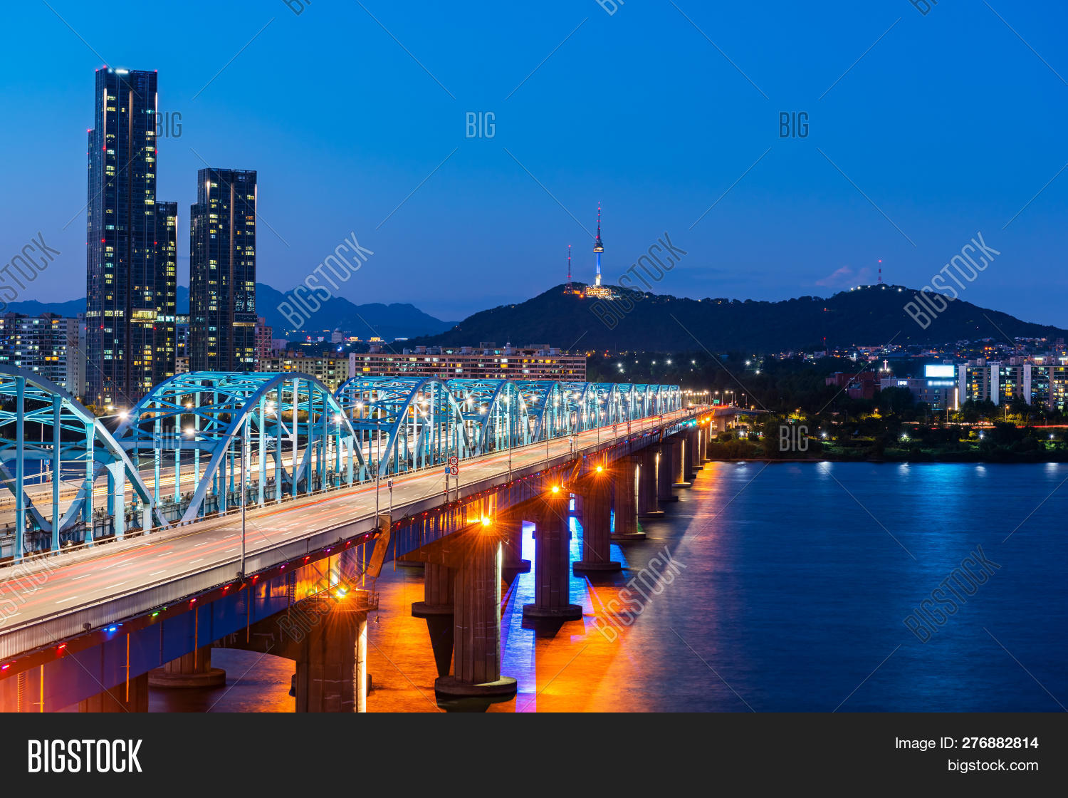 Seoul City Skyline, Image & Photo (Free Trial) | Bigstock