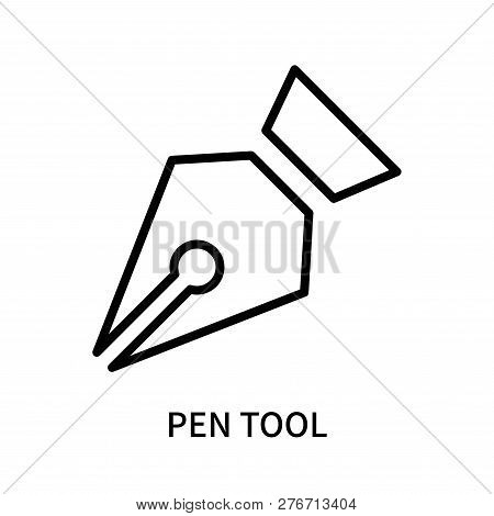 Pen Tool Icon Vector & Photo (Free Trial) | Bigstock