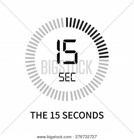 15 Seconds Icon Vector & Photo (Free Trial) | Bigstock