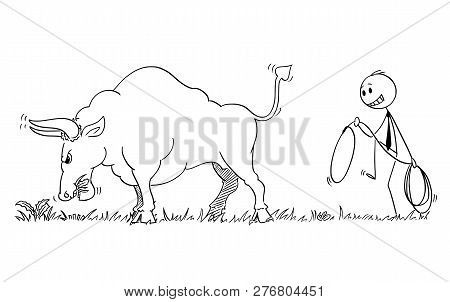 Cartoon Stick Man Vector & Photo (Free Trial) | Bigstock