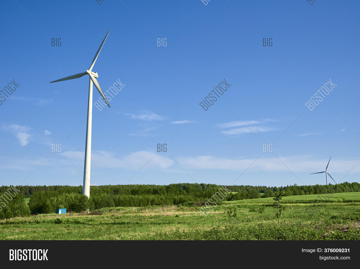Wind Turbine Field. Image & Photo (Free Trial) | Bigstock