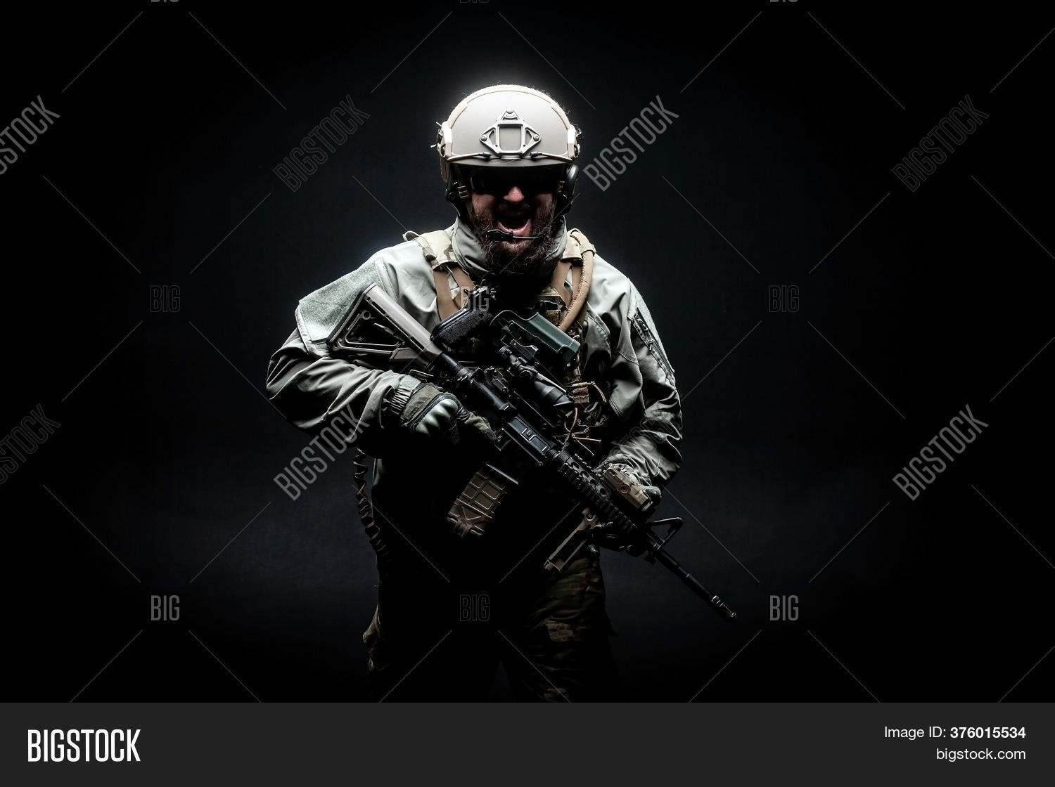 Angry Soldier Military Image & Photo (Free Trial) | Bigstock