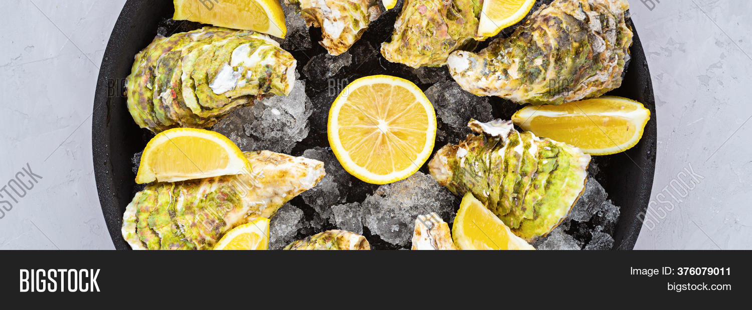 Fresh Opened Oysters Image & Photo (Free Trial) | Bigstock
