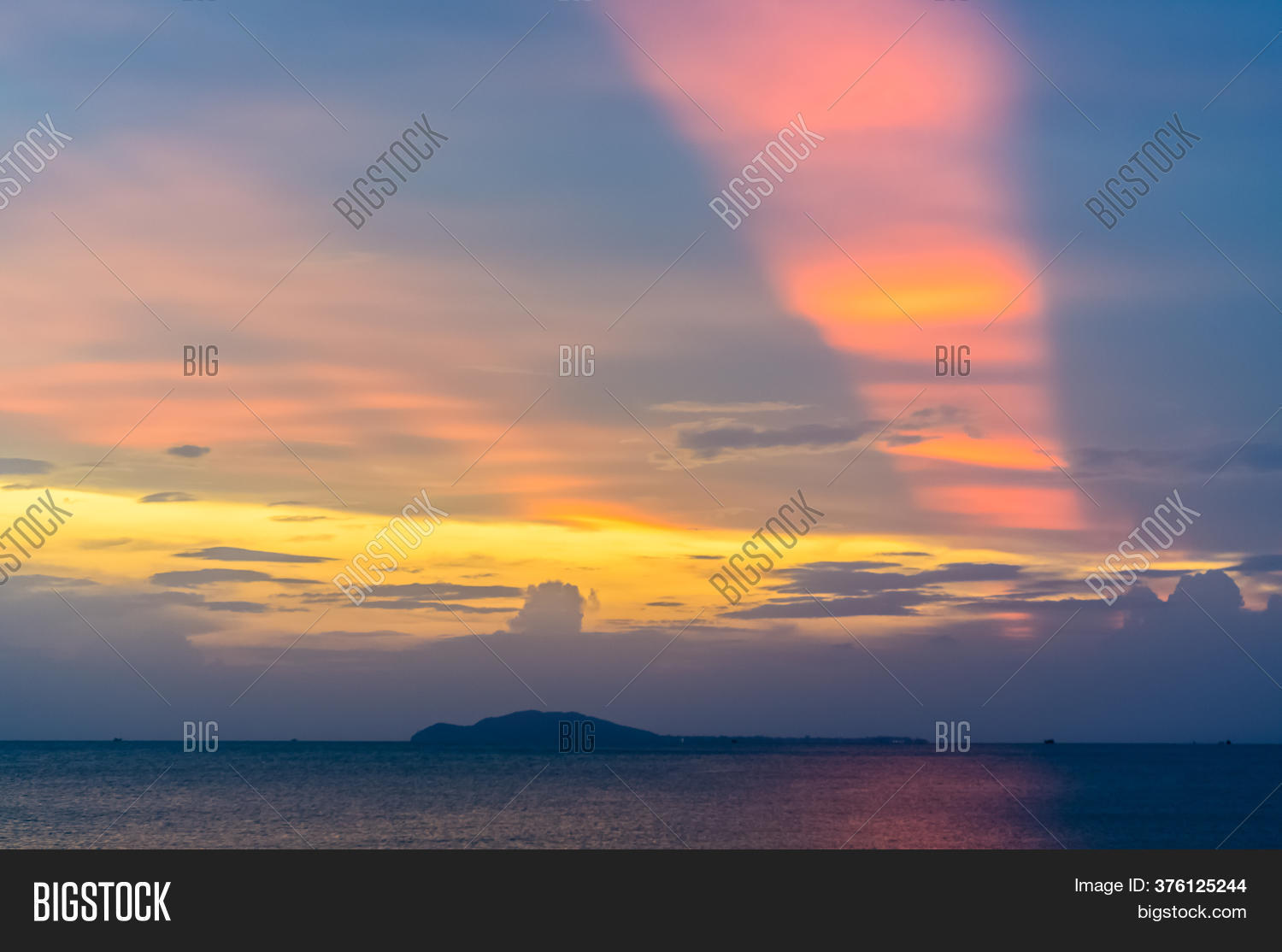 Amazing Sunset View On Image & Photo (Free Trial) | Bigstock