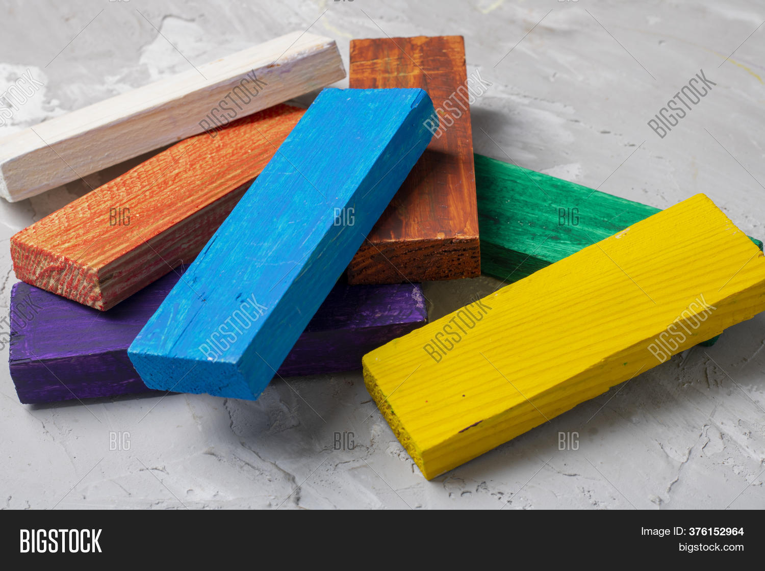 Colorful Wood Cubes Image & Photo (Free Trial) | Bigstock