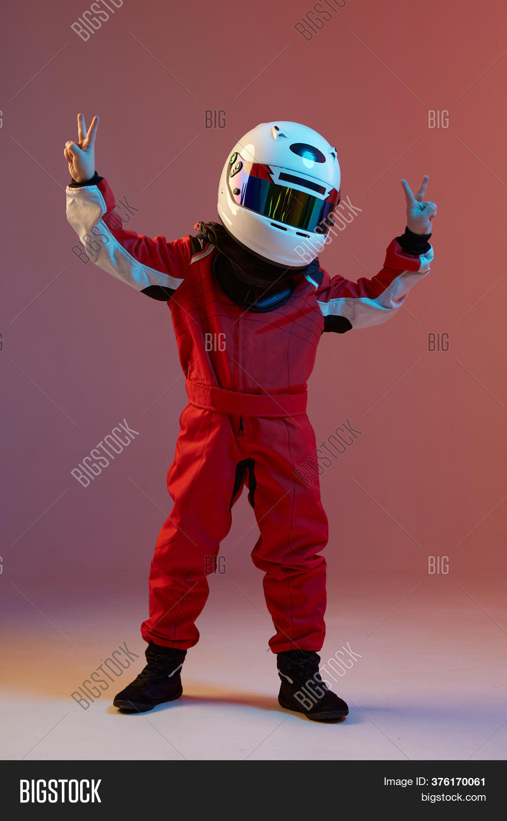 Cool Boy Child Racer Image & Photo (Free Trial) | Bigstock
