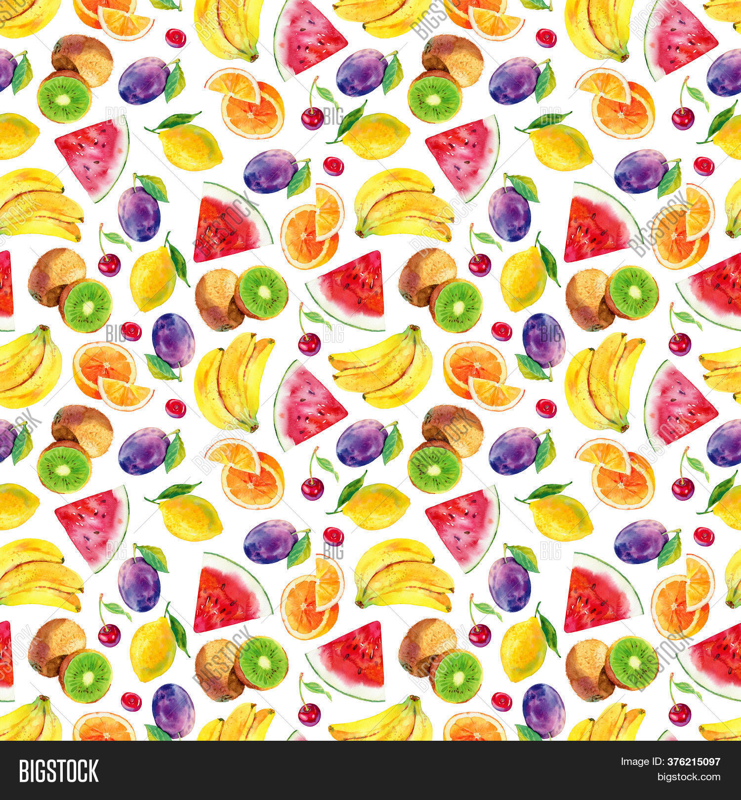 Seamless Watercolour Image & Photo (Free Trial) | Bigstock