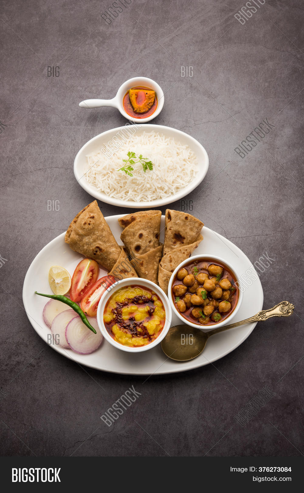 Indian Food Platter Image & Photo (Free Trial) | Bigstock