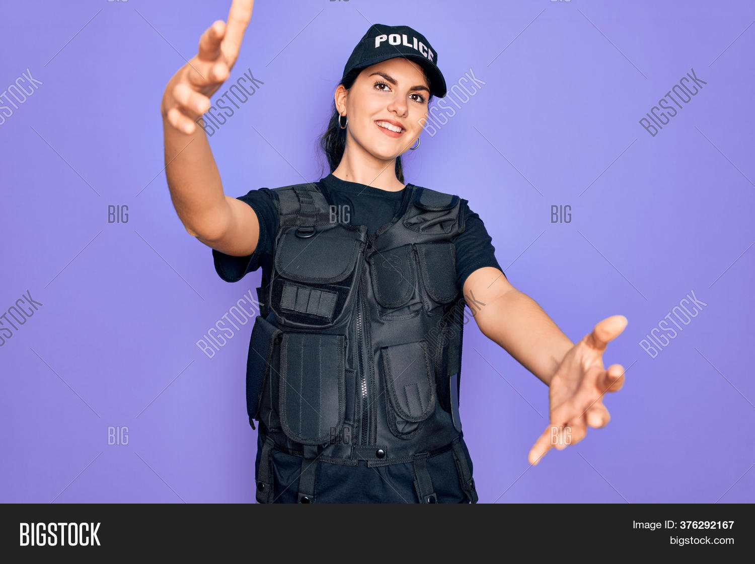 Young Police Woman Image & Photo (Free Trial) | Bigstock