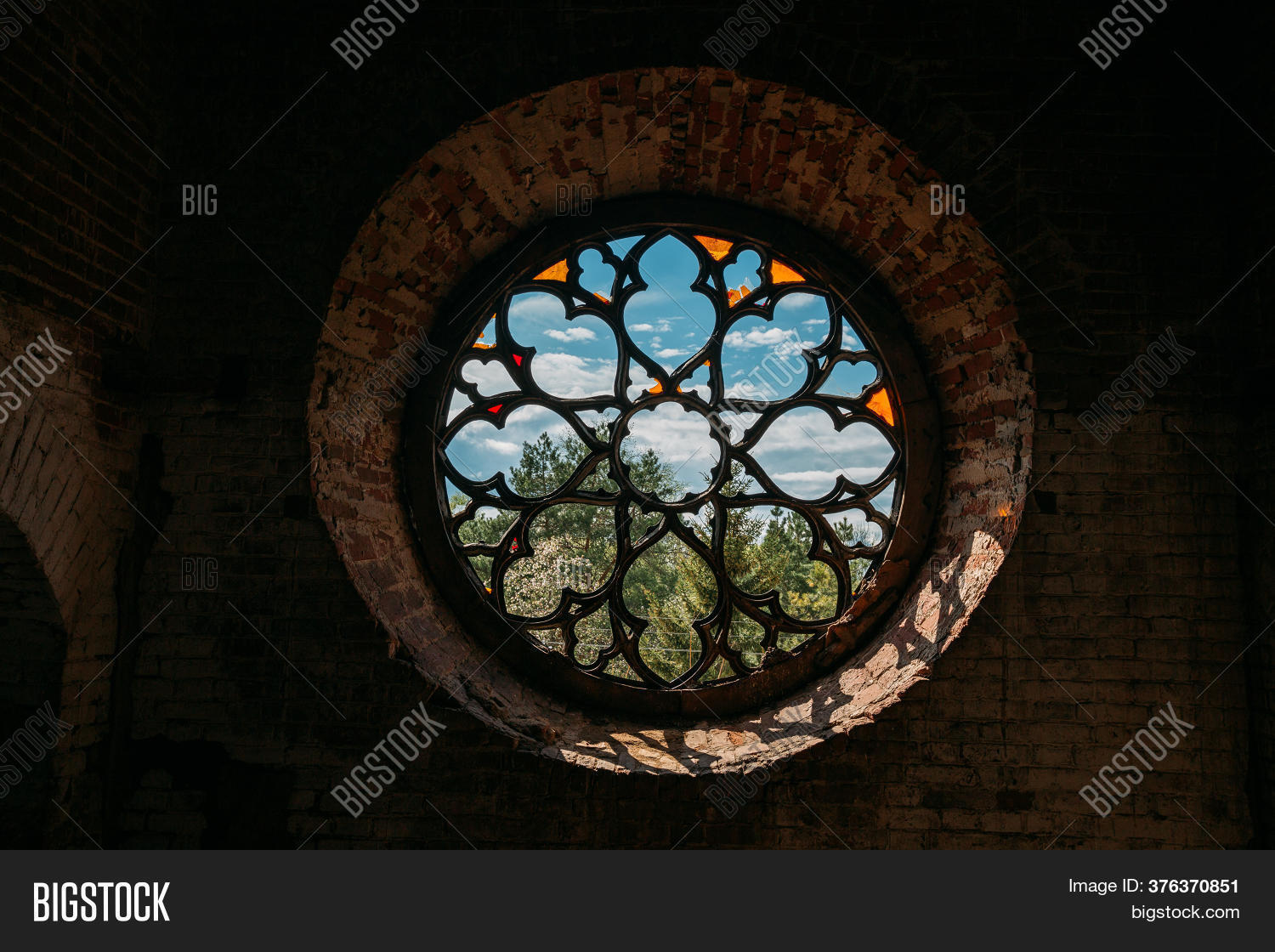 Round Stained Glass Image & Photo (Free Trial) | Bigstock