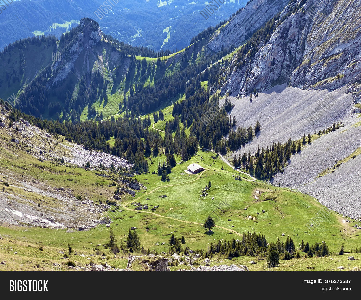 Alpine Pastures Image & Photo (Free Trial) | Bigstock
