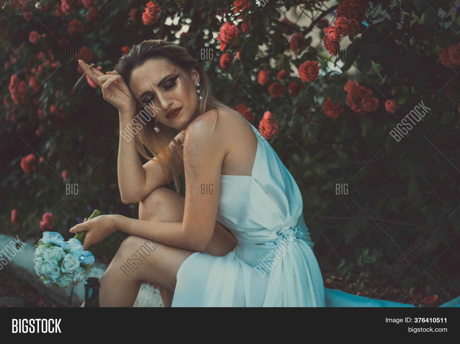 Art Portrait Sad Bride Image & Photo (Free Trial) | Bigstock