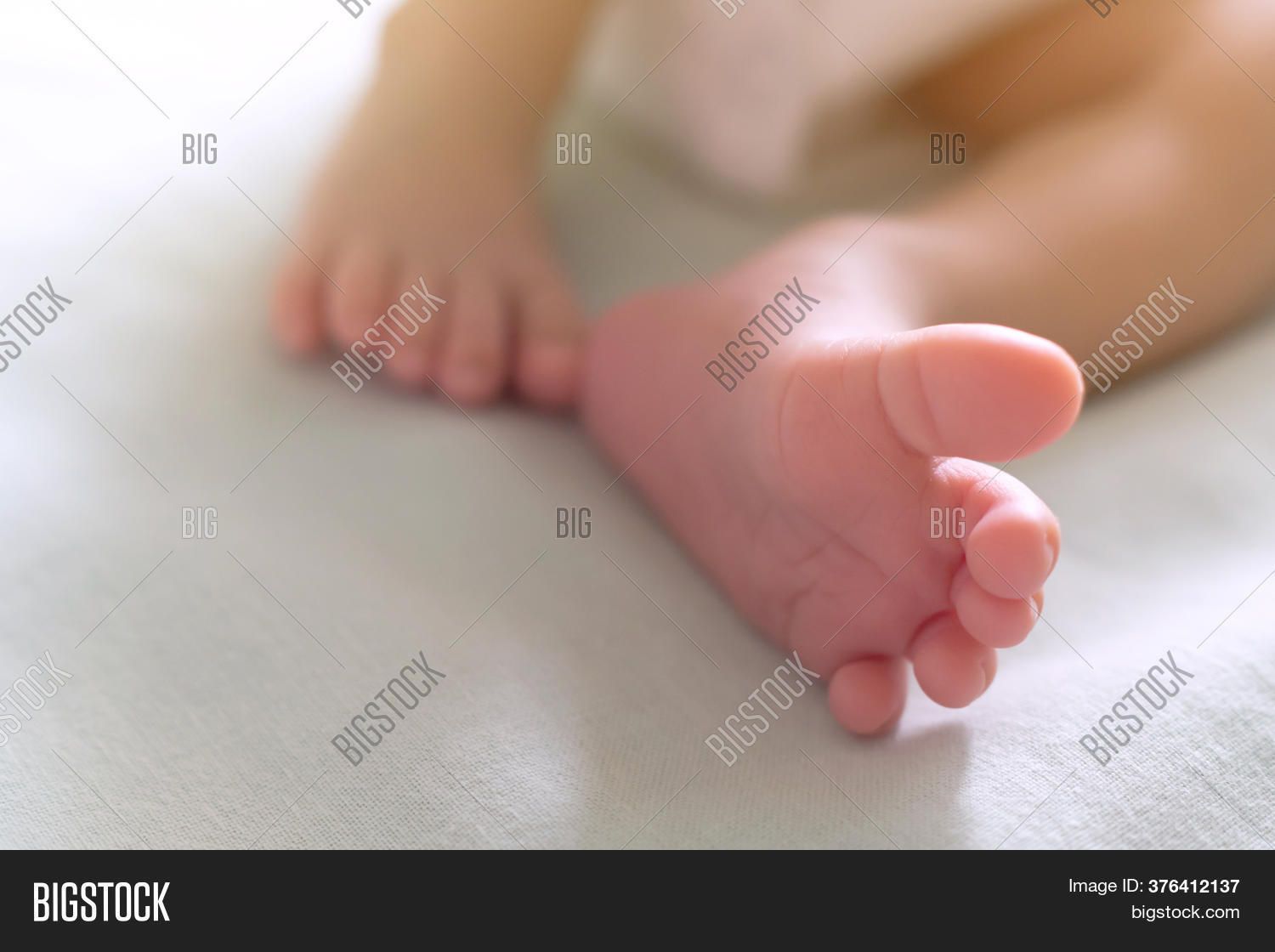 Little Tiny Feet Toes Image & Photo (Free Trial) | Bigstock