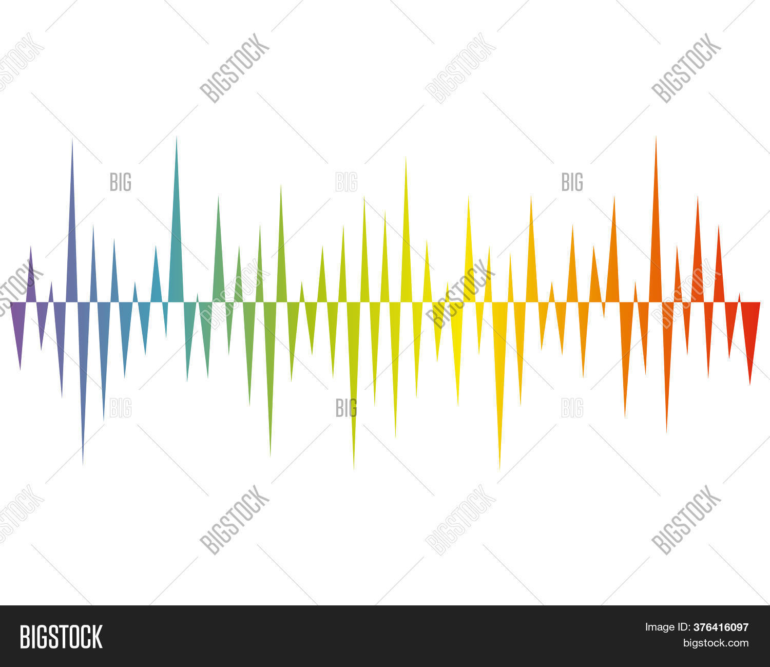 Rainbow Music Wave Image & Photo (Free Trial) | Bigstock