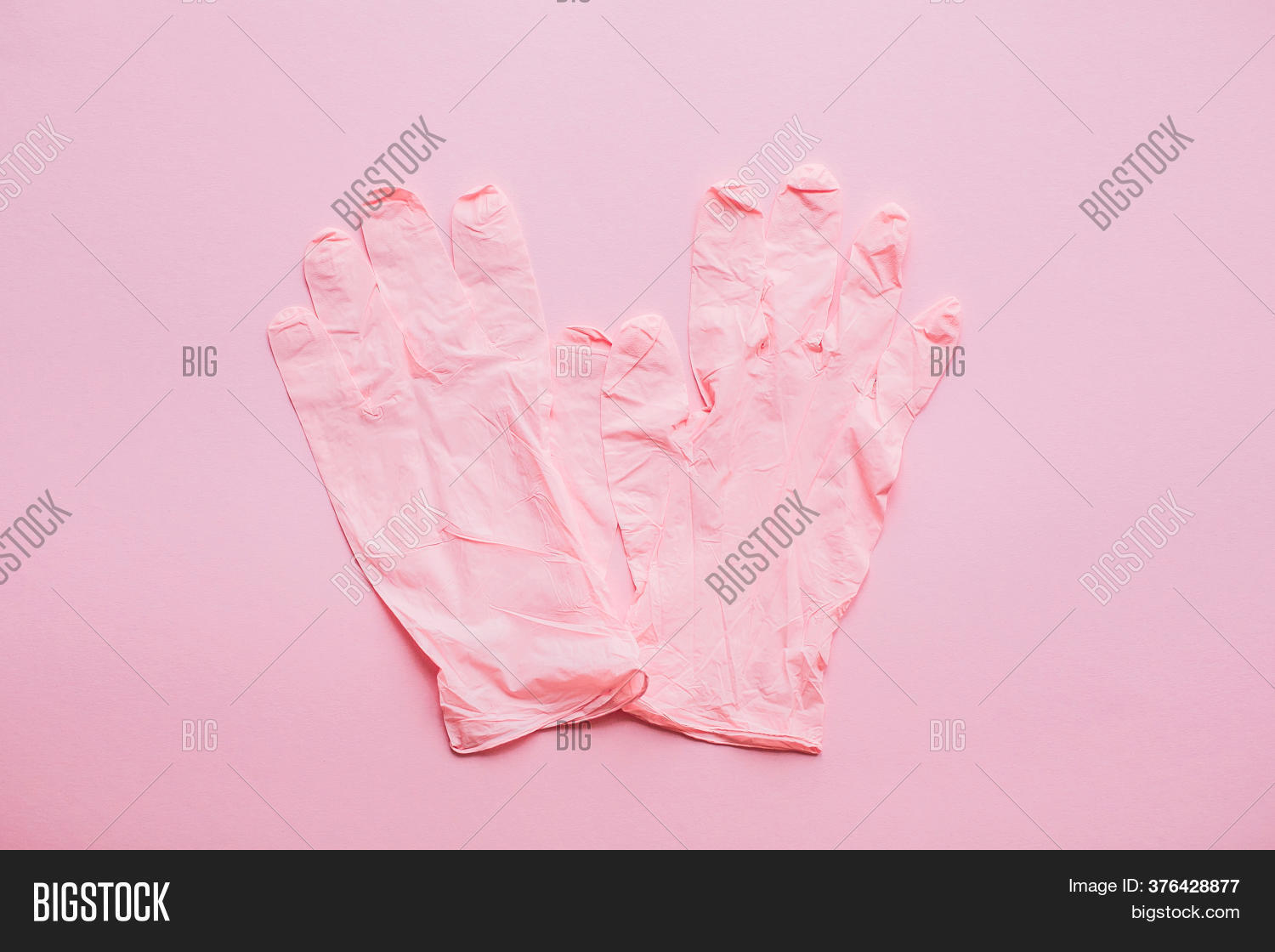 Pink Gloves On Pink Image & Photo (Free Trial) | Bigstock