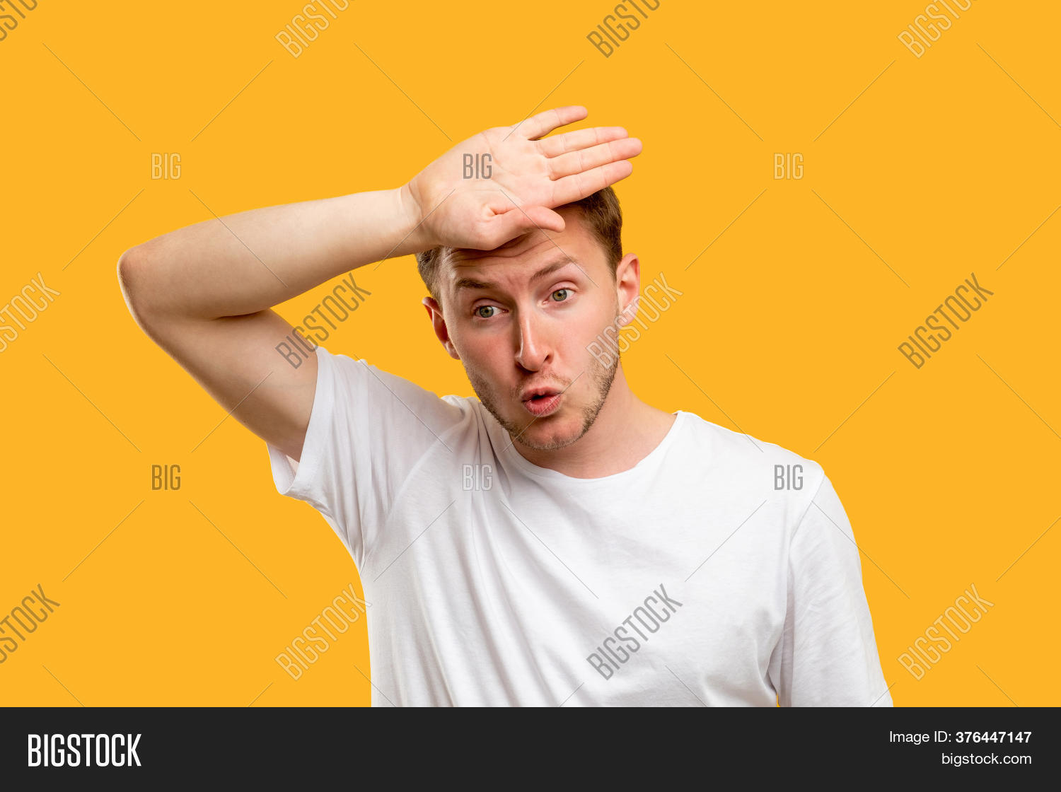 Disturbed Man Portrait Image & Photo (Free Trial) | Bigstock