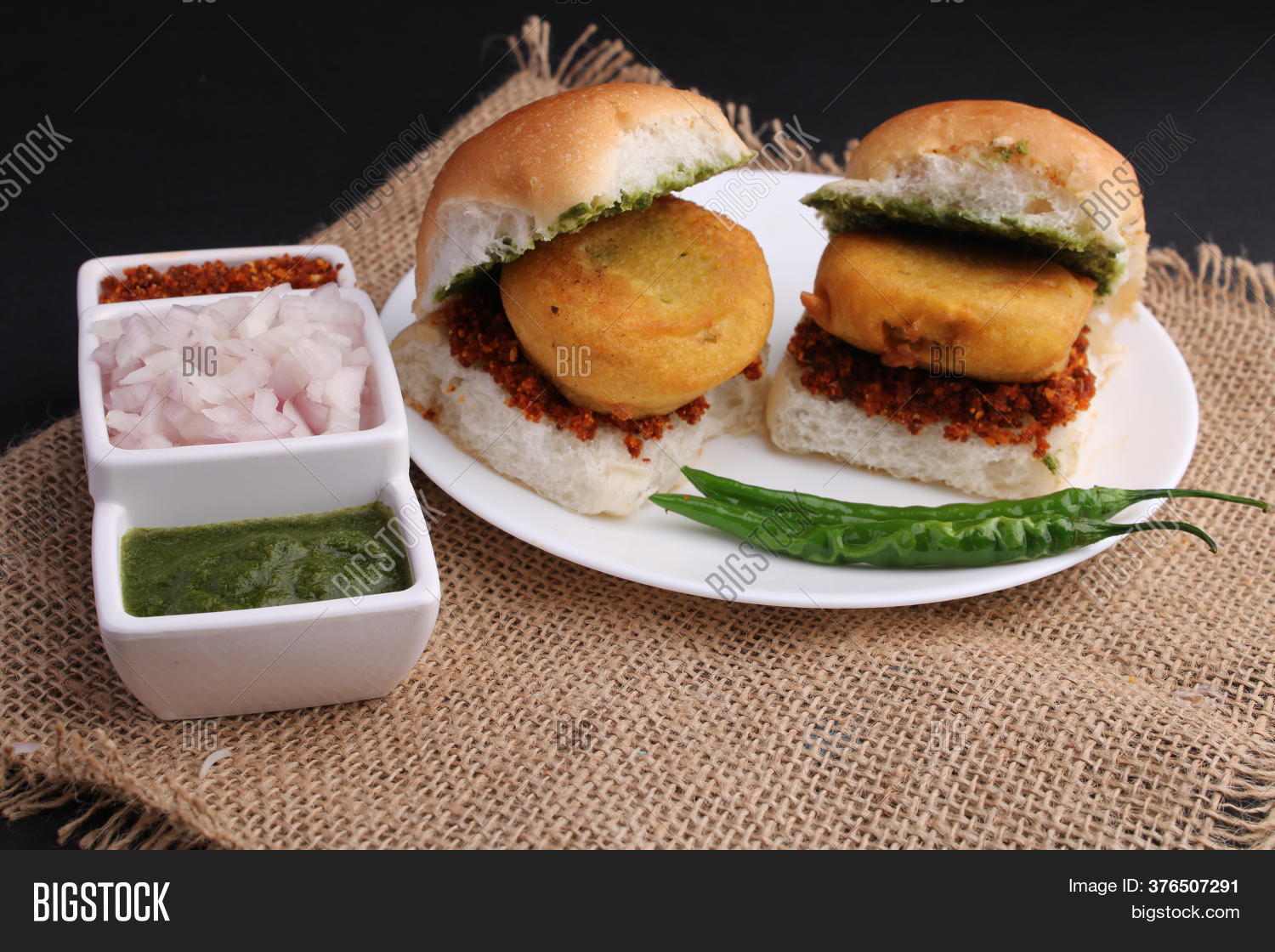 Indian Burger Known Image & Photo (Free Trial) | Bigstock