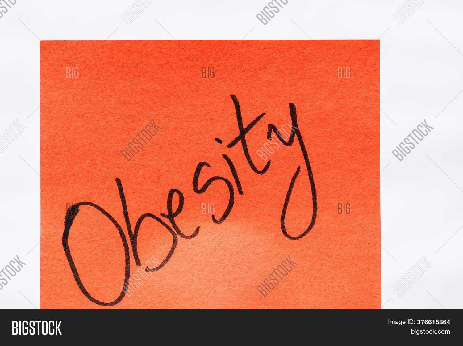 Obesity Handwriting Image & Photo (Free Trial) | Bigstock