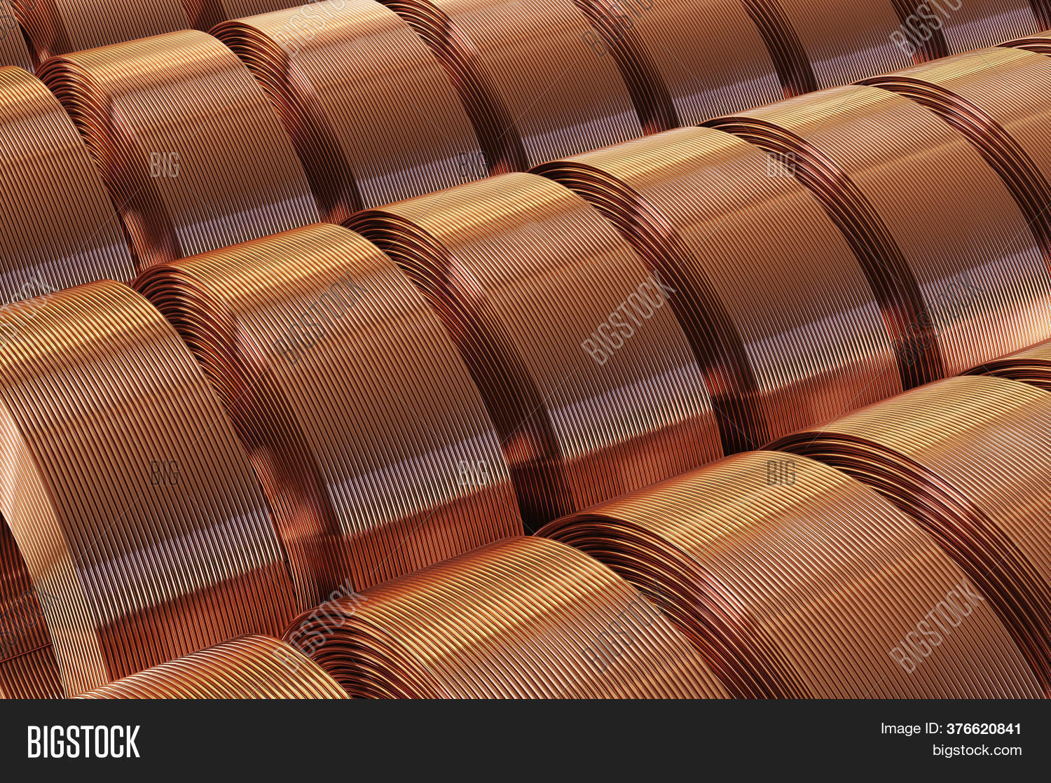 Many Copper Pipes Image & Photo (Free Trial) | Bigstock