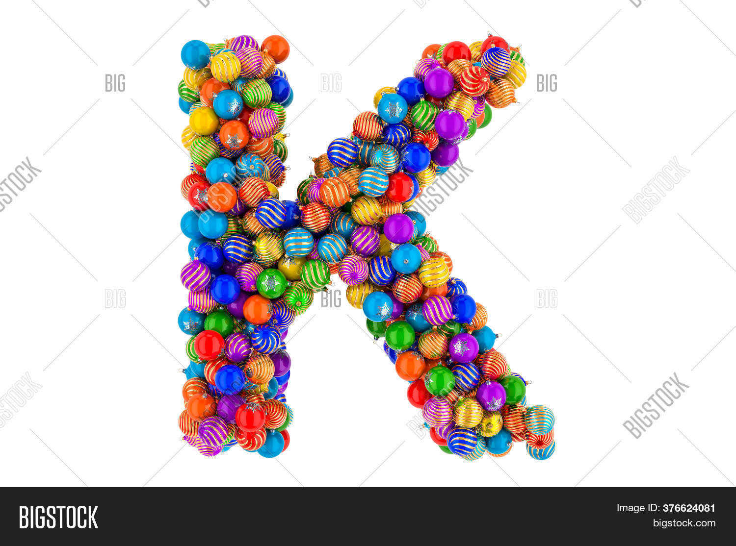 Letter K Colored Image & Photo (Free Trial) | Bigstock
