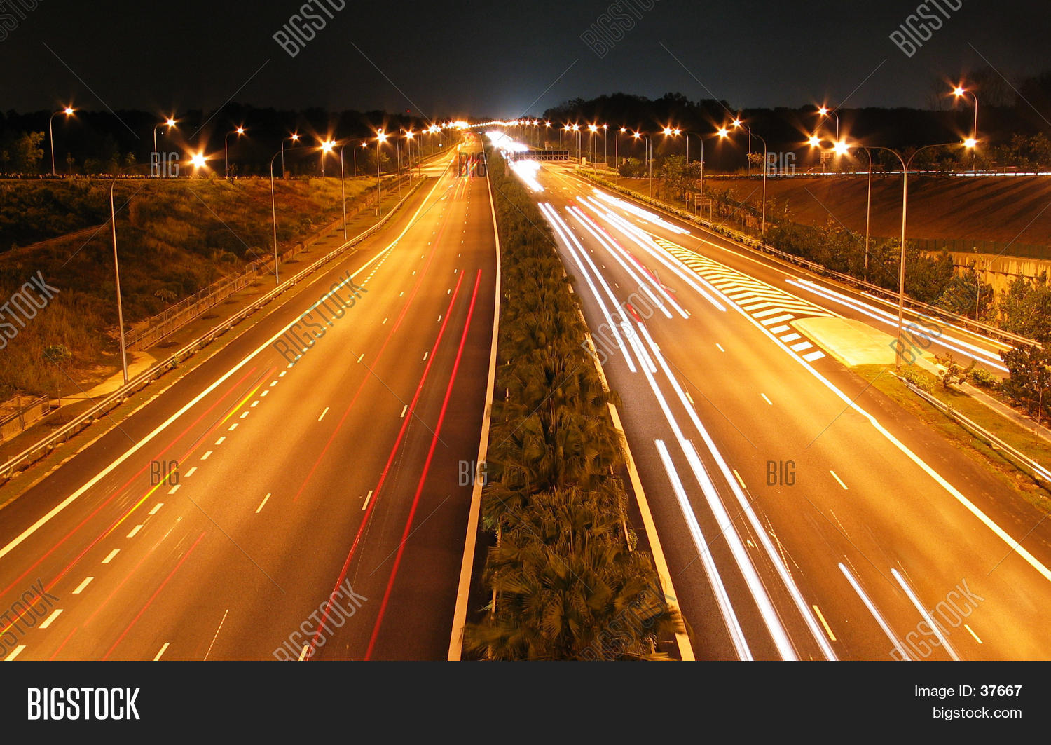 Night Shot Expressway Image & Photo (Free Trial) | Bigstock