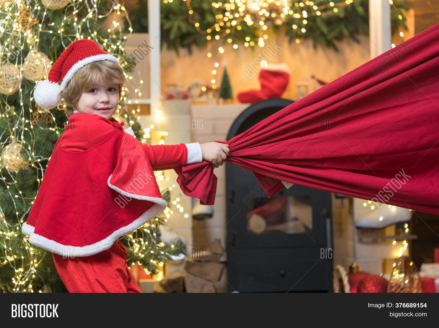 Little Santa Claus Image & Photo (Free Trial) | Bigstock