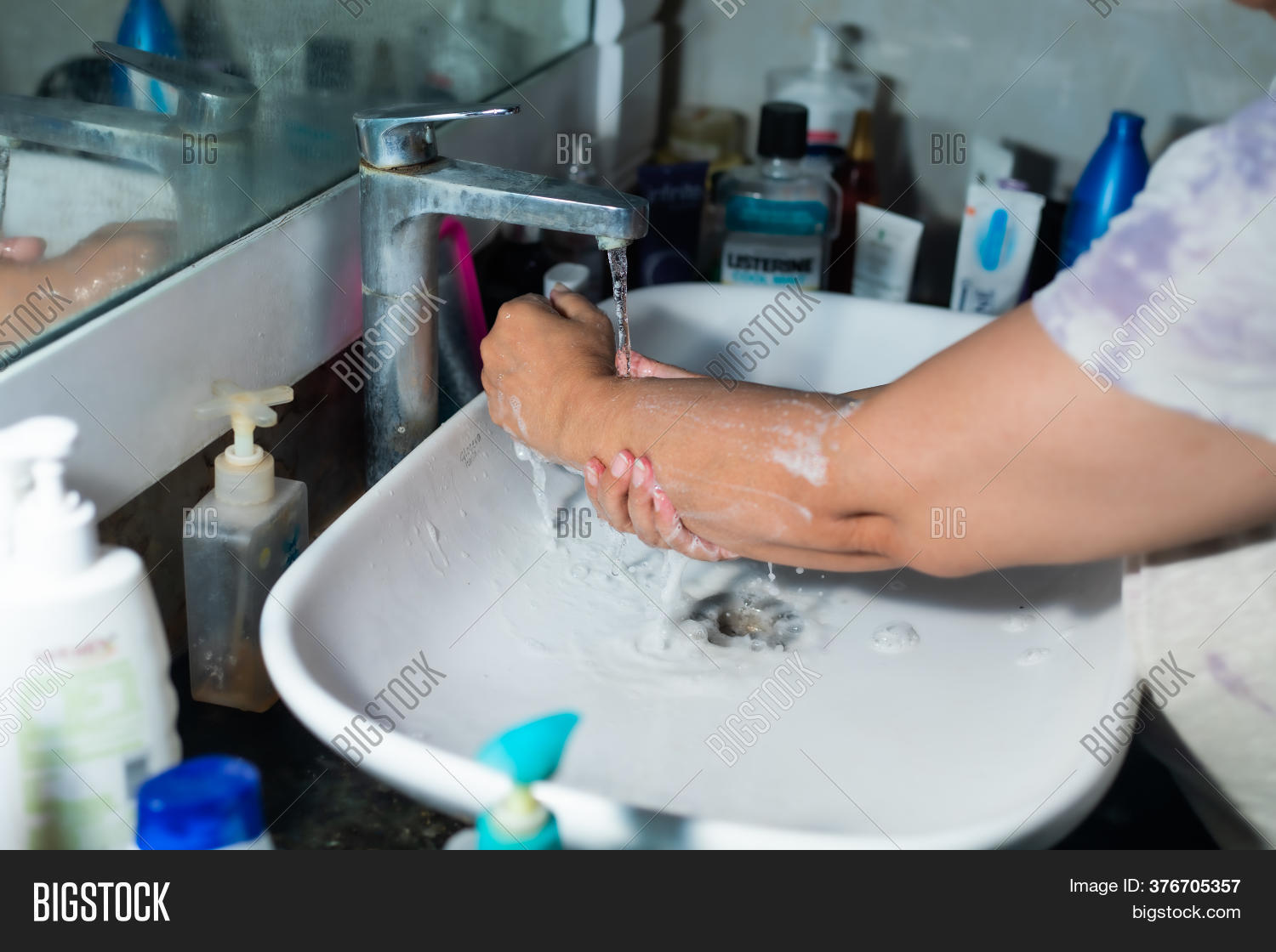 Adult Washing Hands Image & Photo (Free Trial) | Bigstock