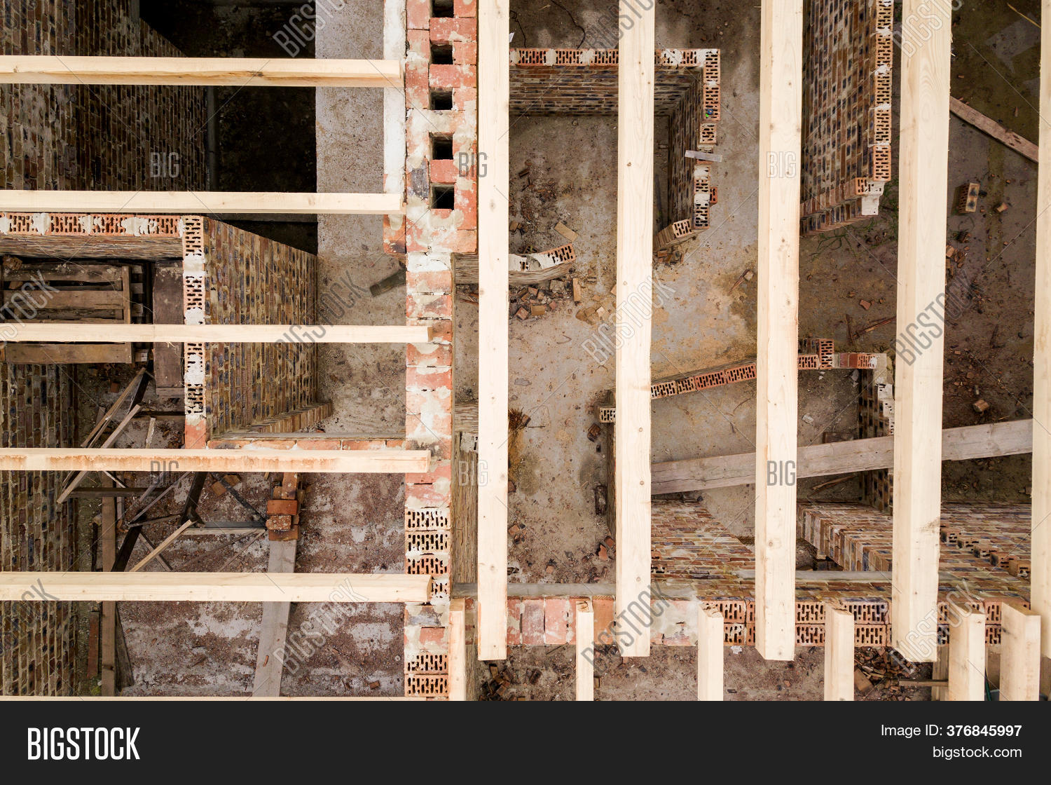 Aerial View Brick Image & Photo (Free Trial) | Bigstock