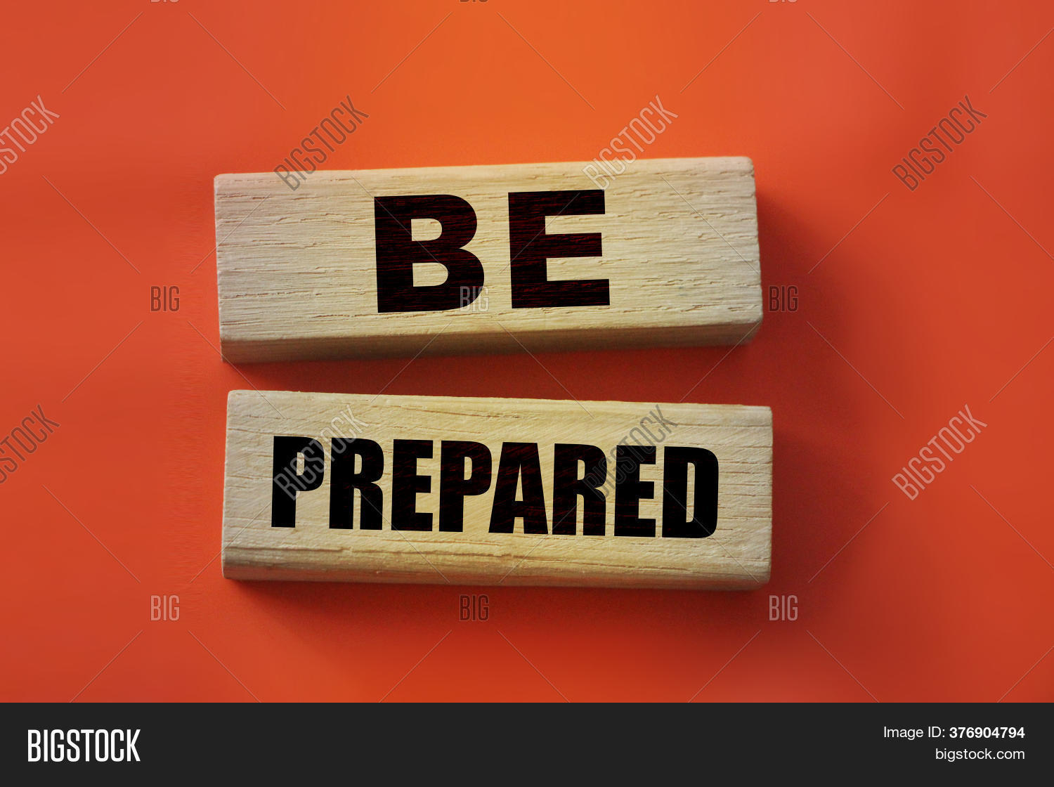 Be Prepared Words On Image & Photo (Free Trial) | Bigstock