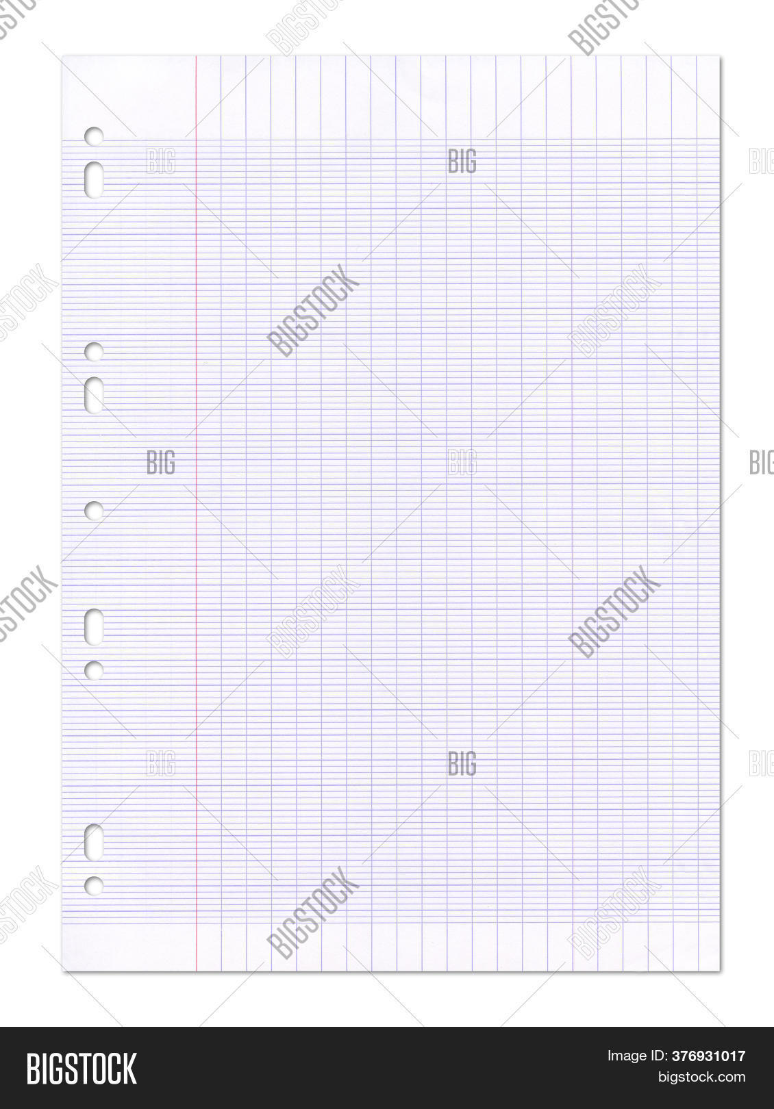 School Lined Paper Image & Photo (Free Trial) | Bigstock