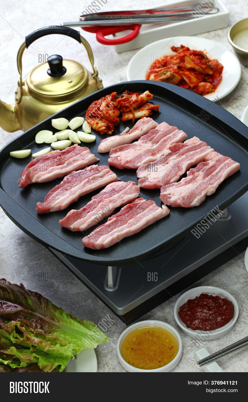 Samgyeopsal ( Grilled Image & Photo (Free Trial) | Bigstock