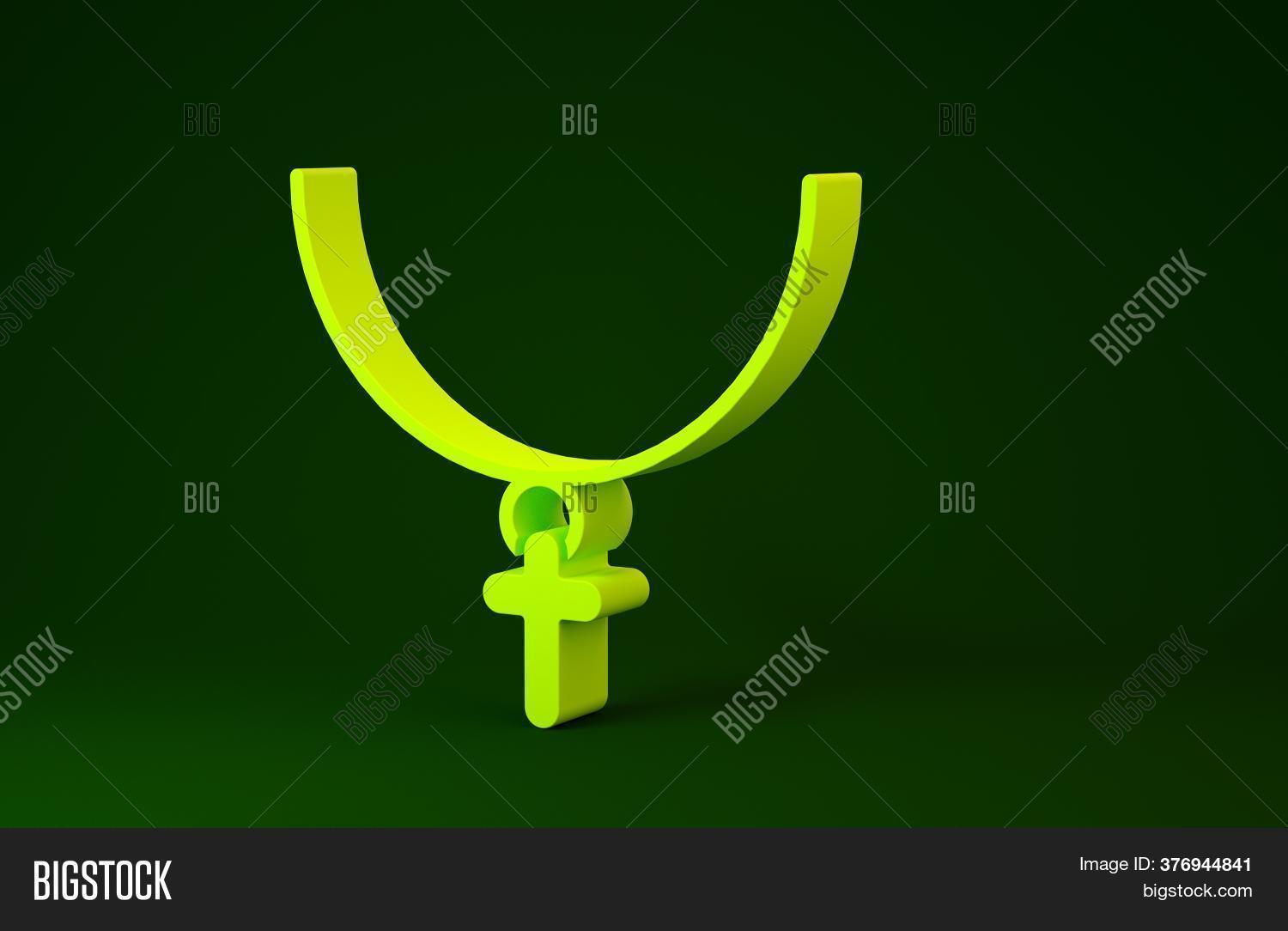 Yellow Christian Cross Image & Photo (Free Trial) | Bigstock