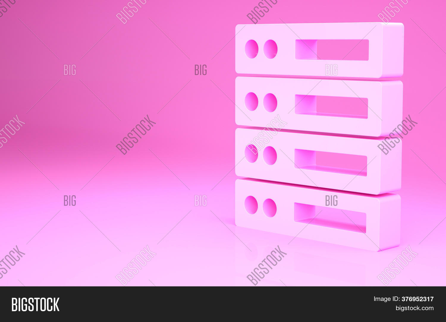 Pink Server, Data, Web Image & Photo (Free Trial) | Bigstock