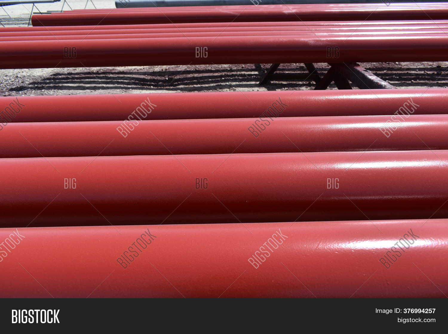 Red Pipes Fire Image & Photo (Free Trial) | Bigstock