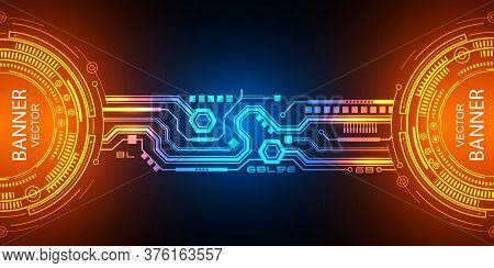 Neon Technology Vector & Photo (Free Trial) | Bigstock