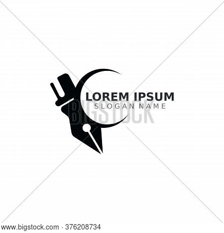 Pen Logo Inspiration Vector & Photo (Free Trial) | Bigstock