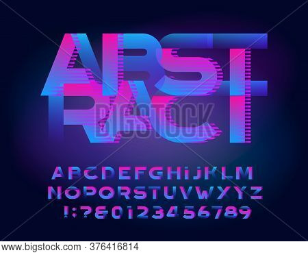 Abstract Alphabet Vector & Photo (Free Trial) | Bigstock