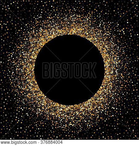 Gold Dust Falling Vector & Photo (Free Trial) | Bigstock