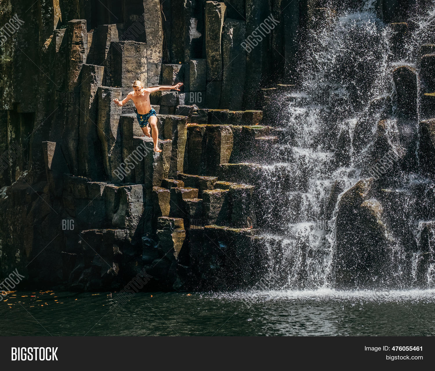 Teenage Boy Jumping Image & Photo (Free Trial) | Bigstock